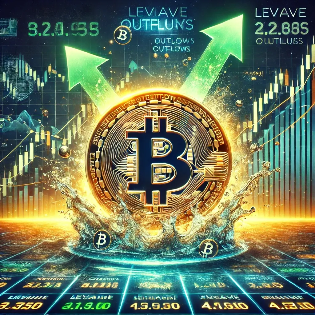 Bitcoin Price Recovers to $97,000 Amid Decrease in Leverage and Outflows