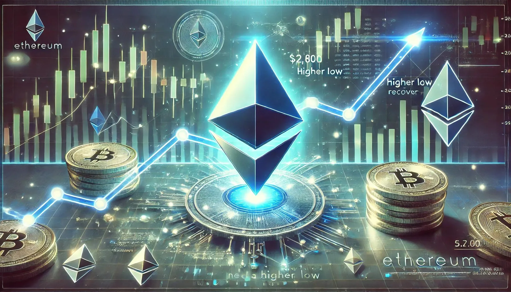 Ethereum Struggles Below $2,800 Resistance After 25% Price Drop