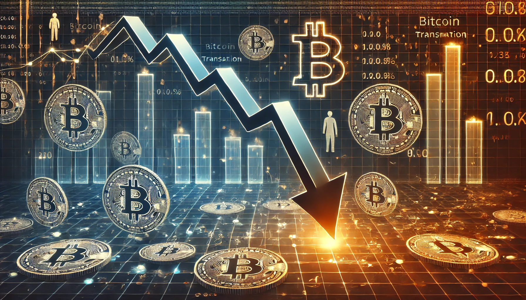 Bitcoin Transfer Count Hits Lowest Level Since October 2023