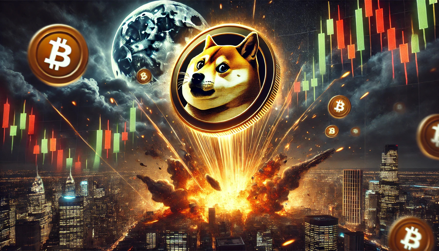 Dogecoin Price Drops Over 20% Amid Market Crash