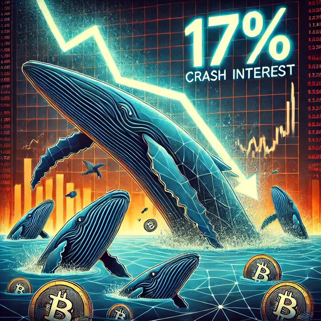 Bitcoin Open Interest Drops 17% Amid Increased Whale Accumulation