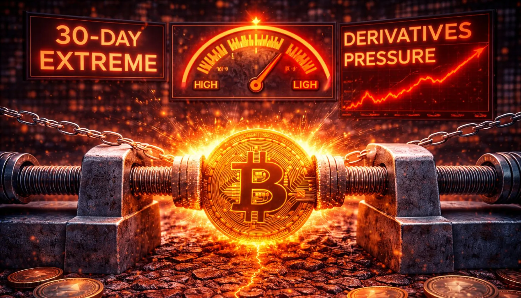 BEARISH 📉 : Bitcoin struggles below $88K amid extreme derivatives pressure